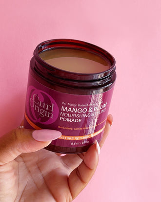 mango & plum nourishing styling pomade – Curl Origin