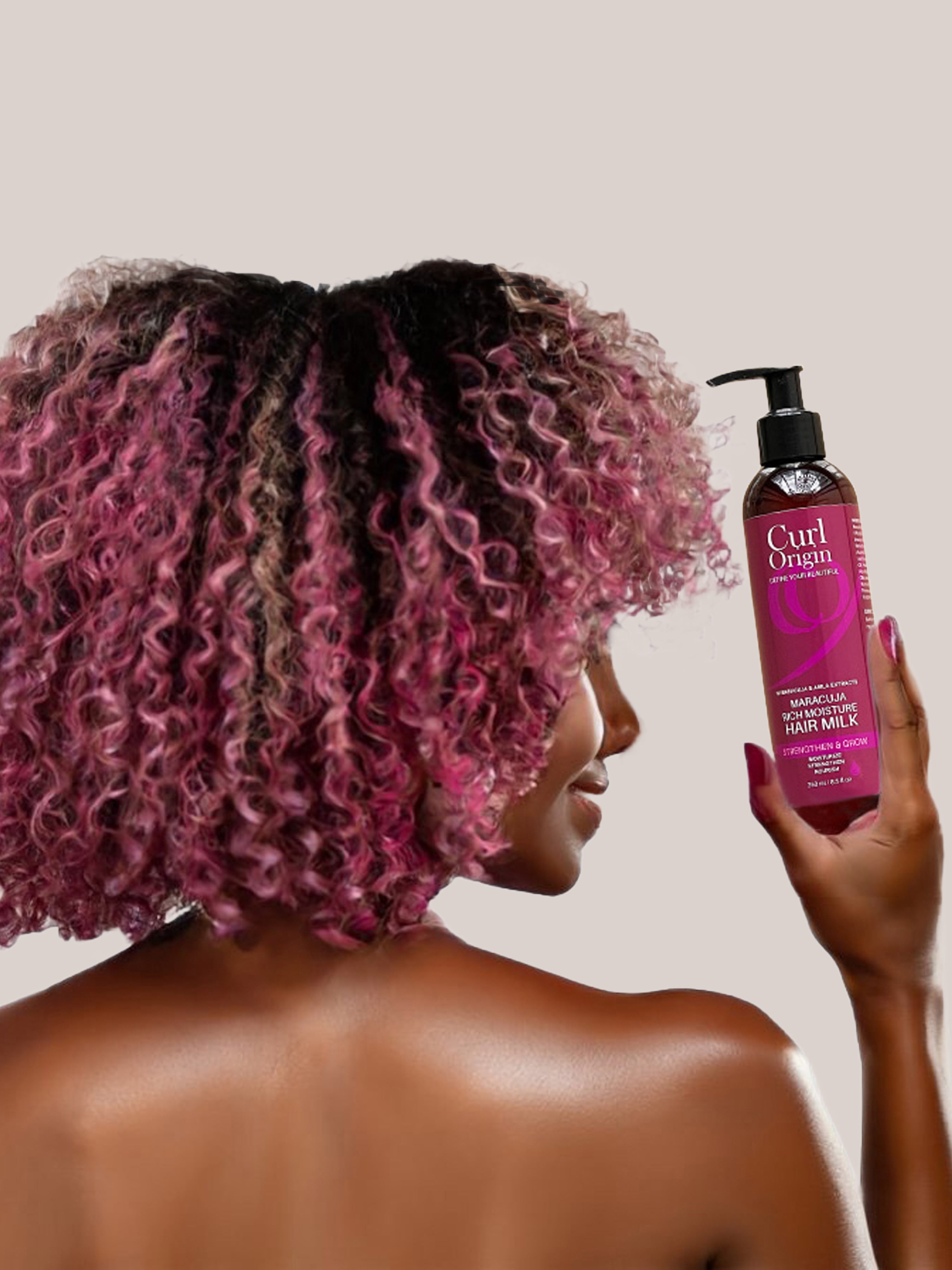 maracuja rich moisture hair milk – Curl Origin