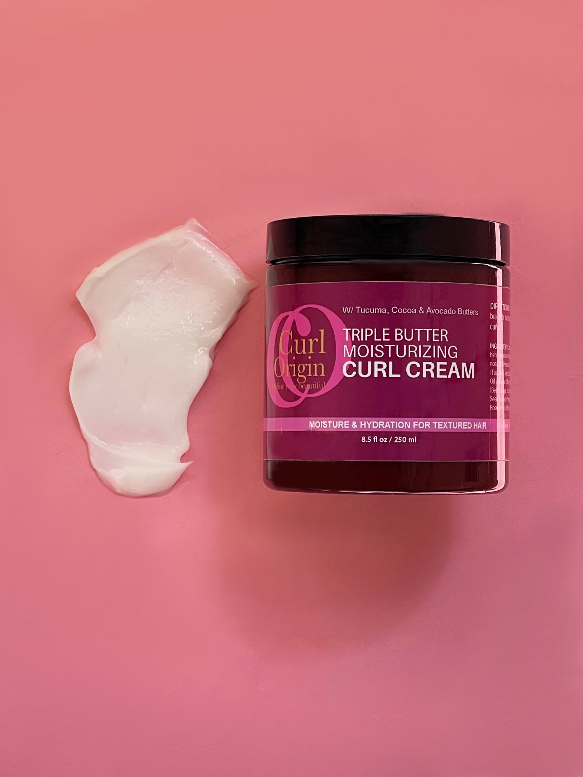 triple butter moisturizing curl cream – Curl Origin