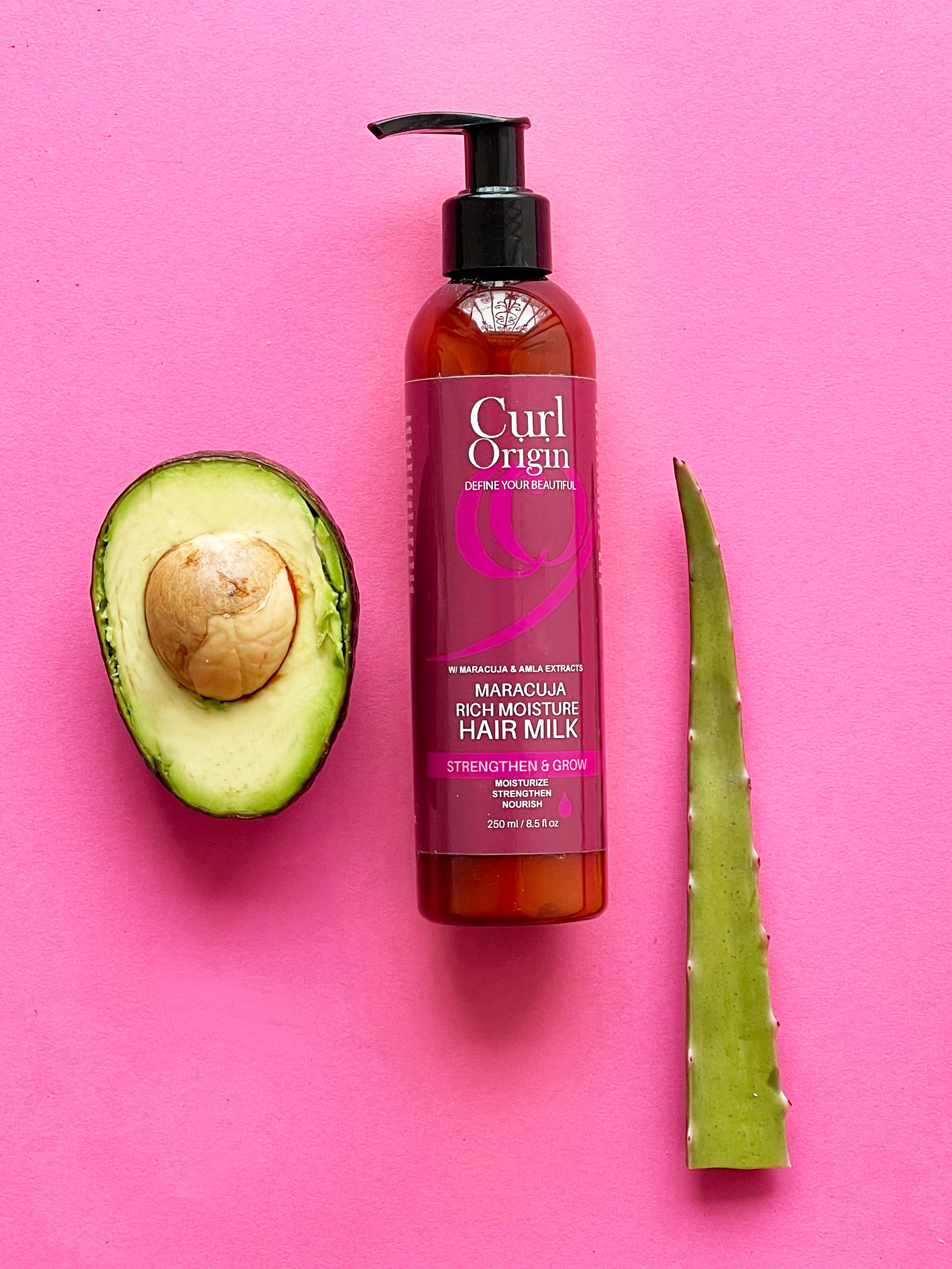 maracuja rich moisture hair milk – Curl Origin